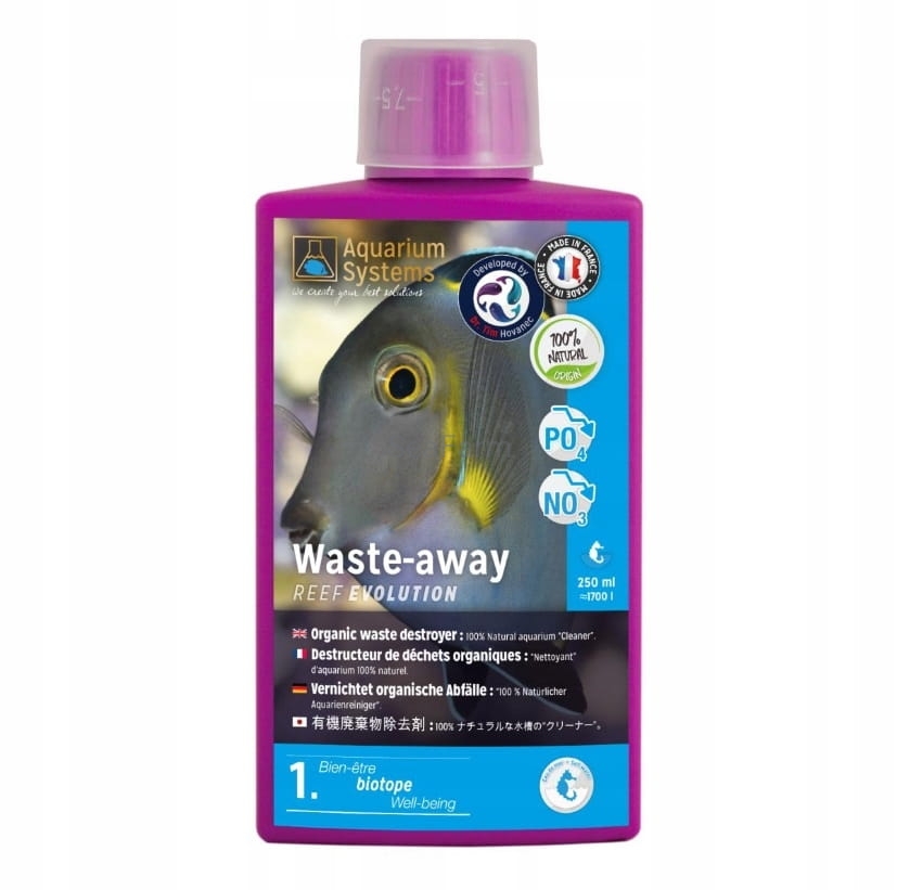 Aquarium Systems WASTE AWAY MARINE 500ml SeaFarm - akwarystyka morska ...