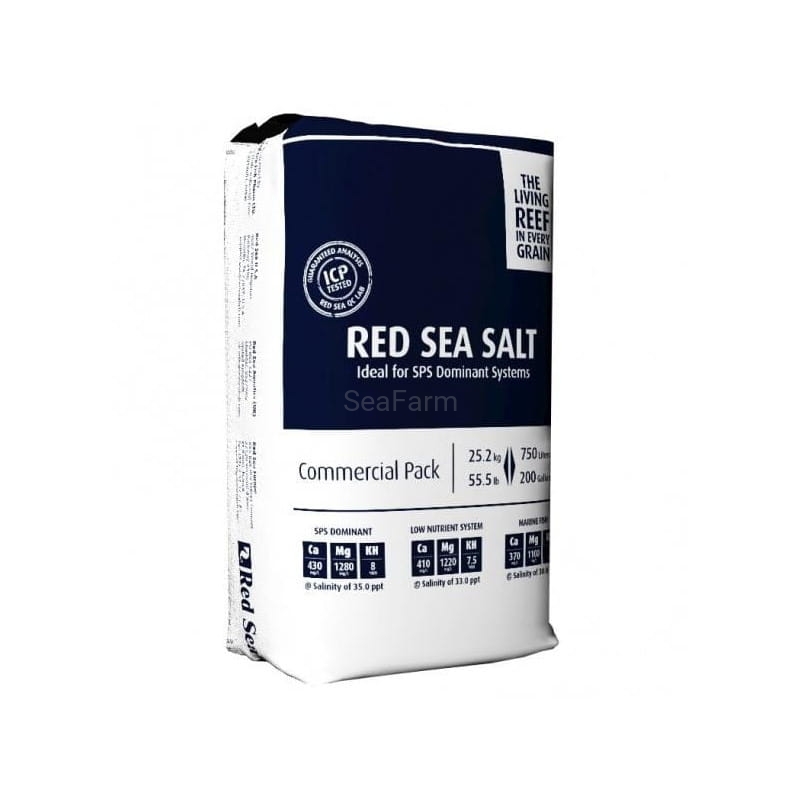 Red Sea Salt 25 kg worek sól morska SeaFarm - akwarystyka morska Gdańsk